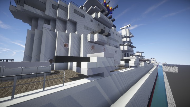 Minecraft Battleship - USS Arizona - BB-74 Minecraft Map