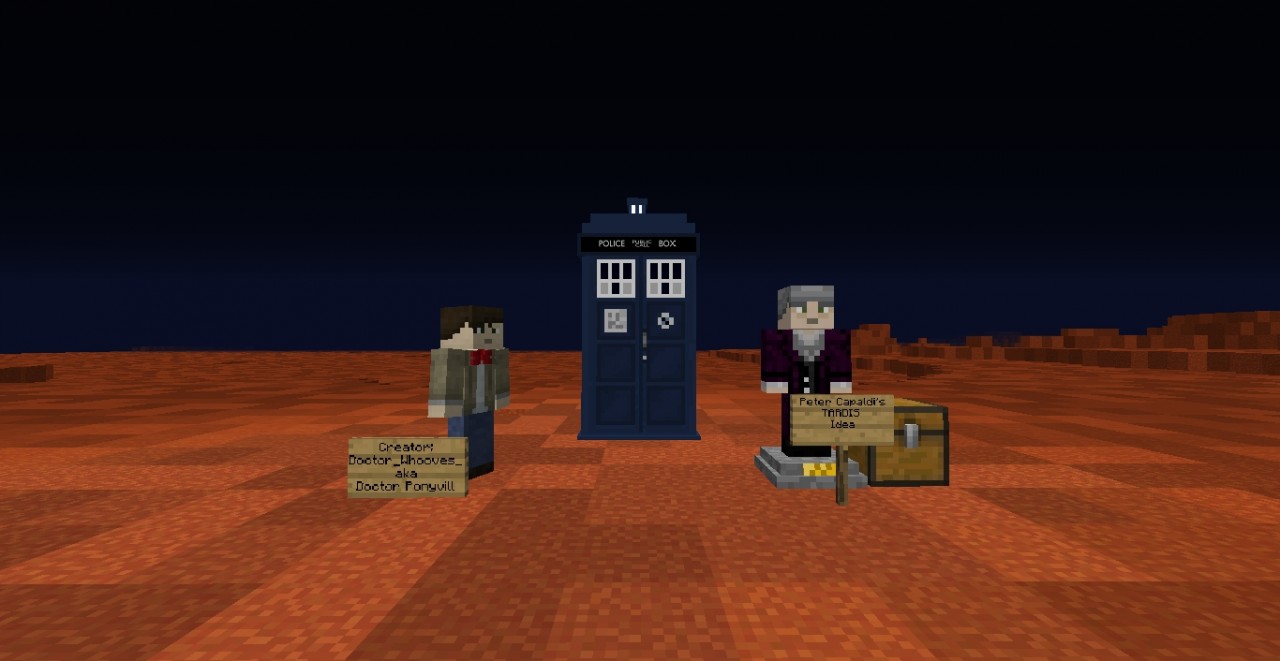 Dalek Mod Peter Capaldi TARDIS idea (DALEK MOD REQUIRED) (BACTERIA MOD ...