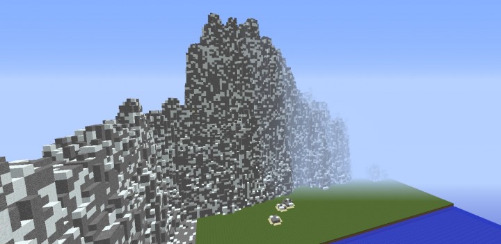 Raptor's Mountain Range Minecraft Map