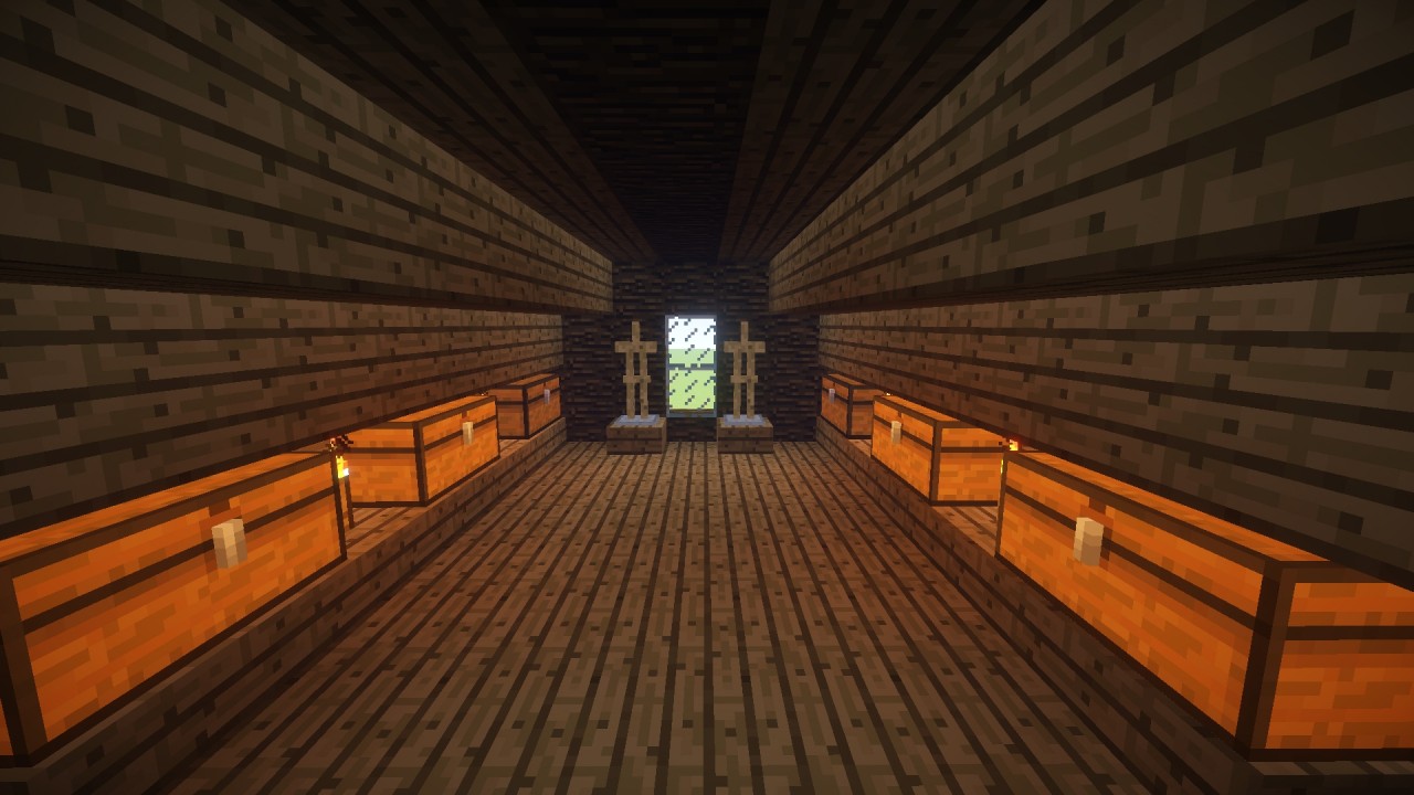 simple wooden house (beta style) Minecraft Map