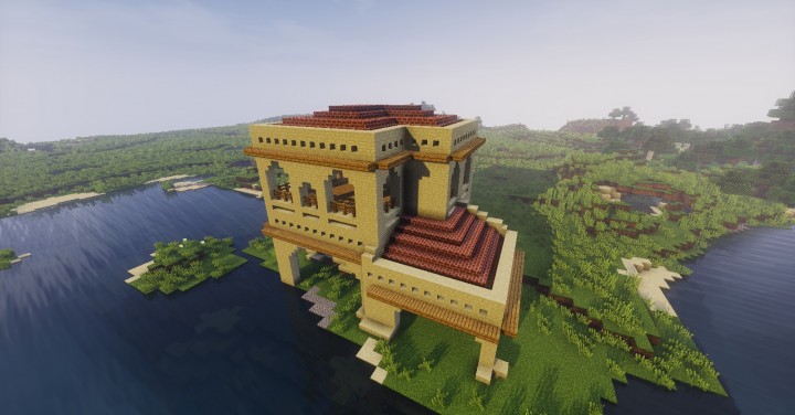 Roman Villa Minecraft Map