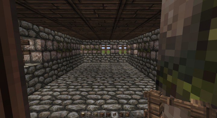 medieval three story building Minecraft Map