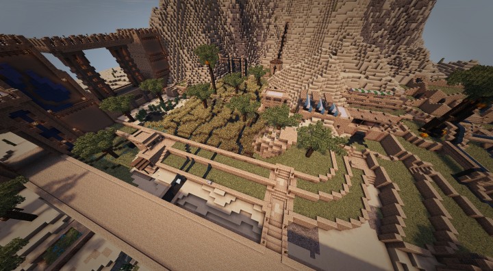 Desert Mega City Minecraft Map