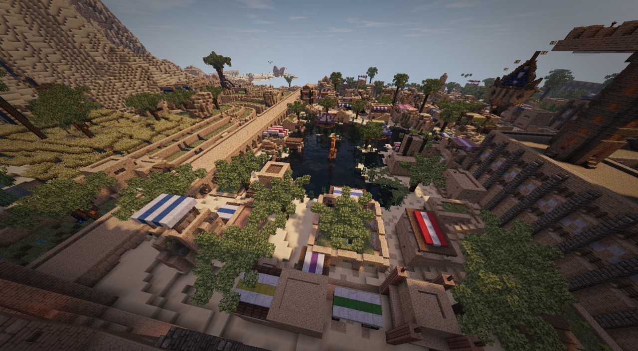 Desert Mega City Minecraft Map