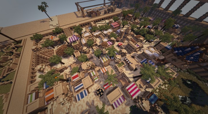 Desert Mega City Minecraft Map