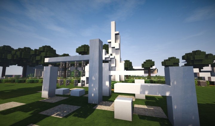 S.A.L.T. Sculpture Gardens | Wok Minecraft Map