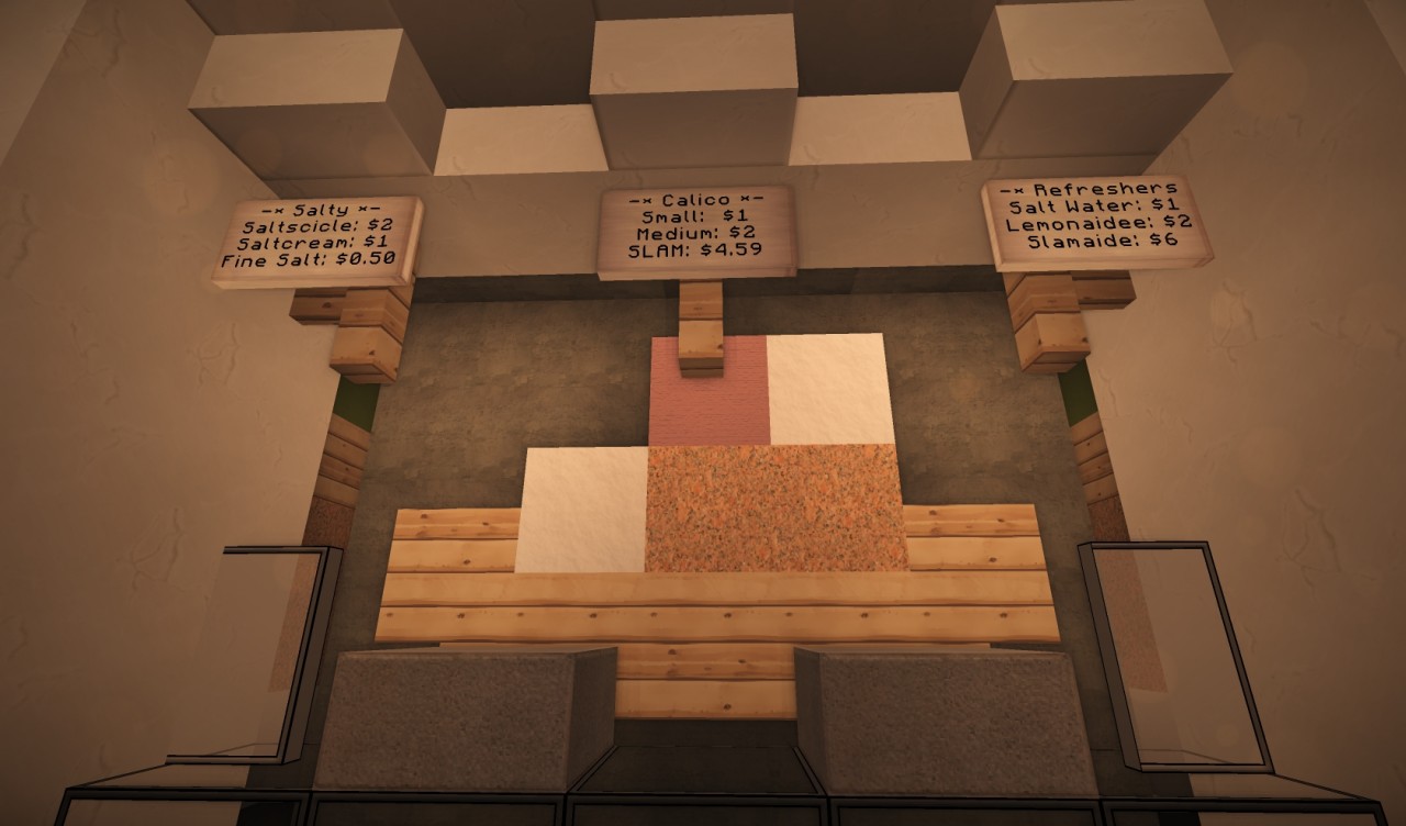 Calico Frozen Yogurt Shoppe | Wok Minecraft Map