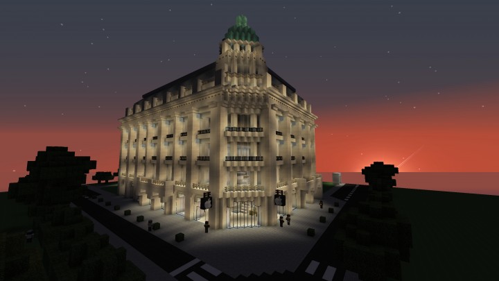 Apple Store World 1:1 Minecraft Map