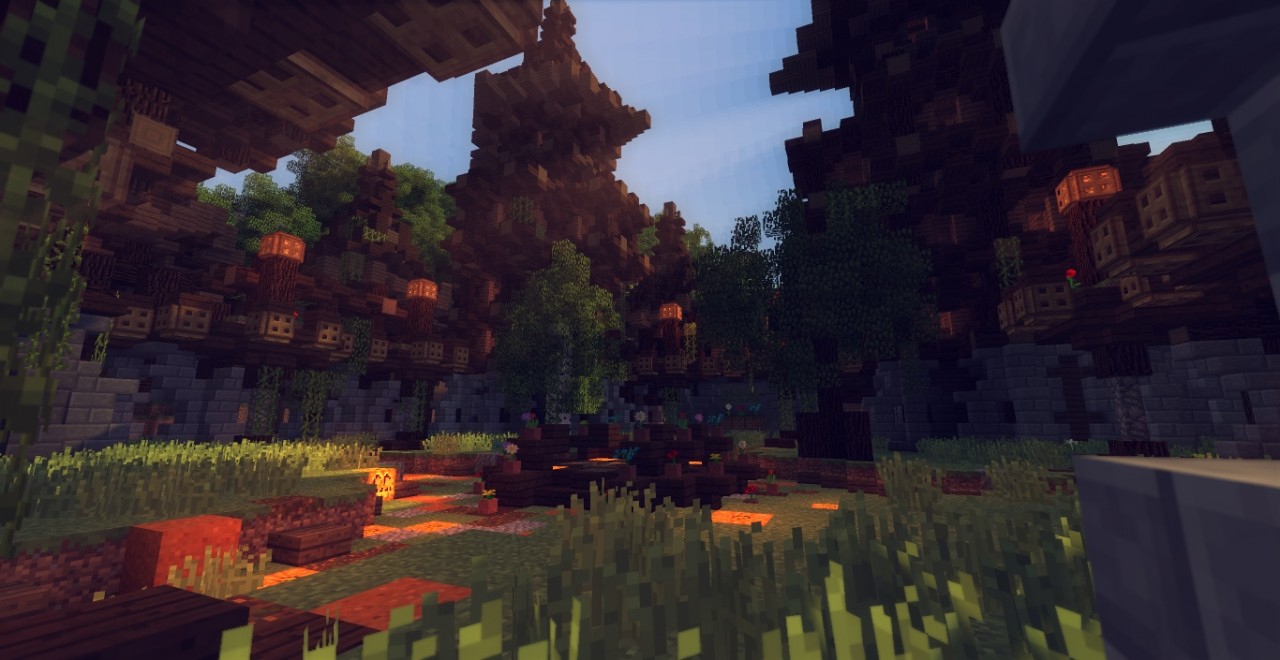 Small Cozy Spawning Area Minecraft Map