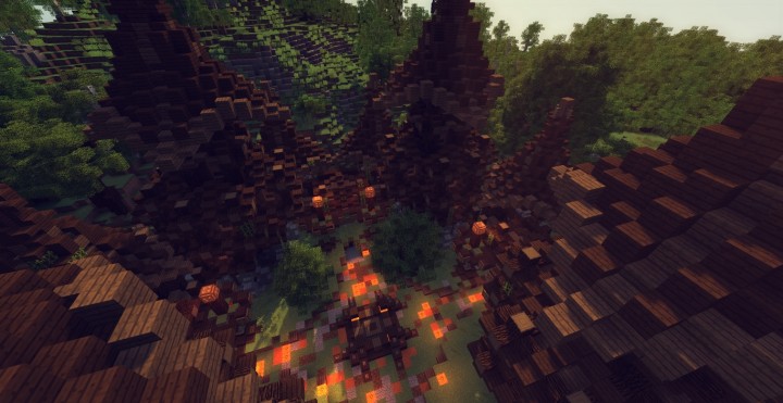 Small Cozy Spawning Area Minecraft Map