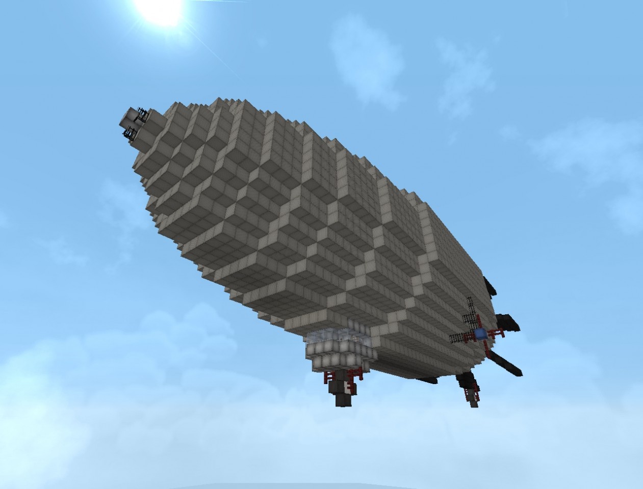 The Minecraft Zeppelin 2.0 (35 Subscribers Special!) Minecraft Map