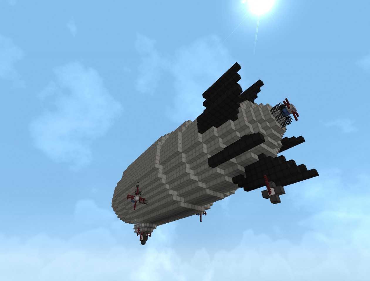 The Minecraft Zeppelin 2.0 (35 Subscribers Special!) Minecraft Map