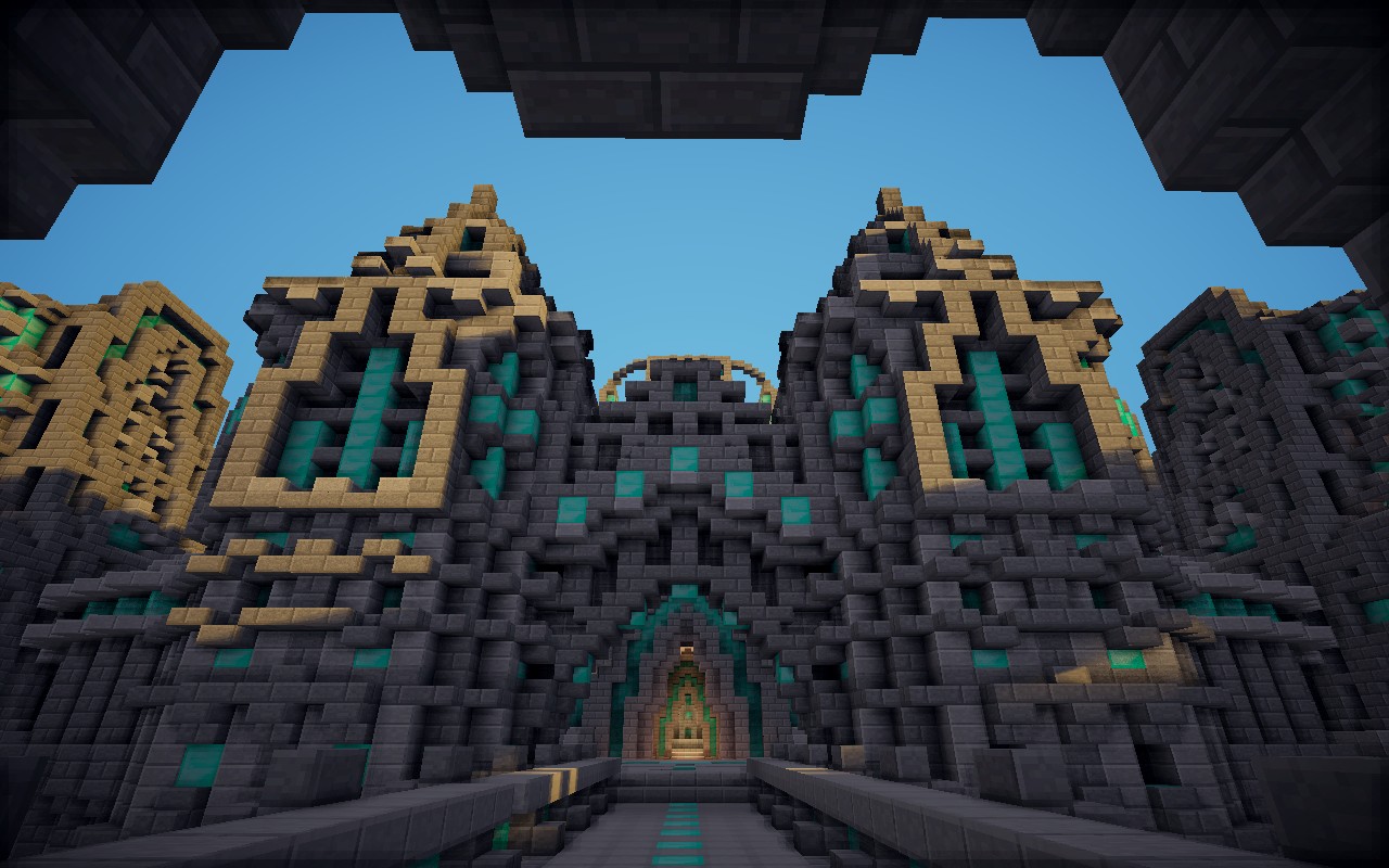 Mega Build: Castle Thenadrius [WIP] Minecraft Map