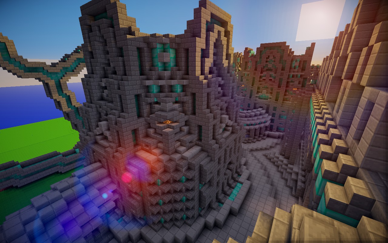 Mega Build: Castle Thenadrius [WIP] Minecraft Map