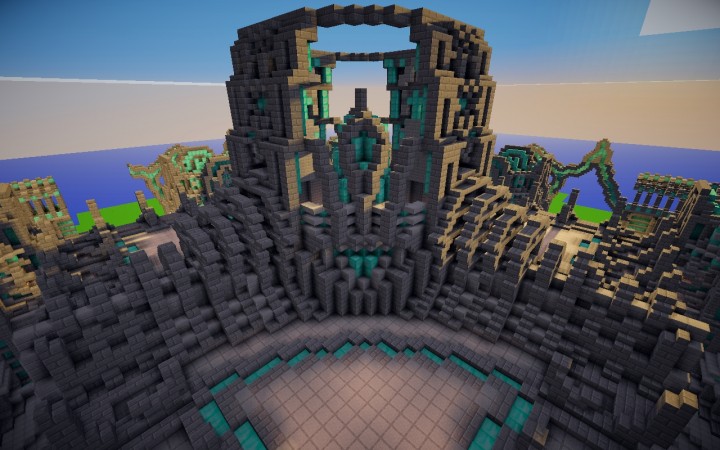 Mega Build: Castle Thenadrius [WIP] Minecraft Map