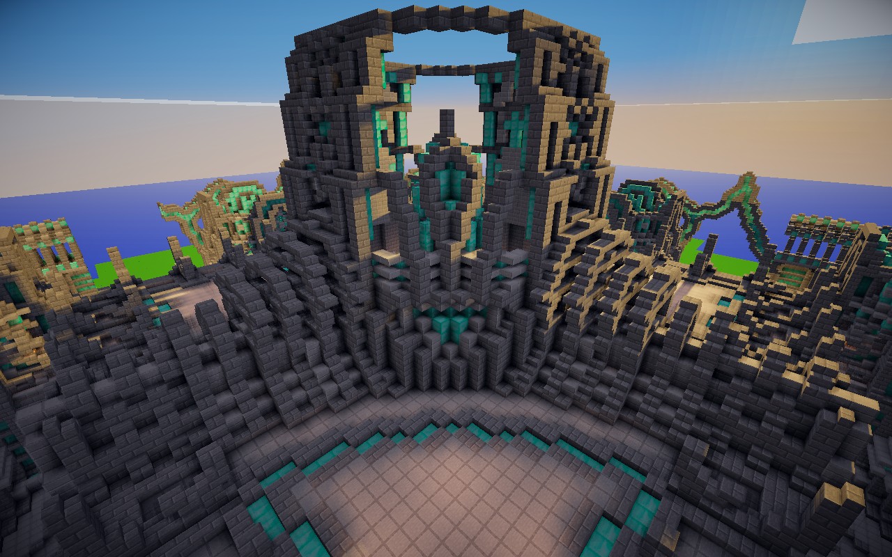 Mega Build: Castle Thenadrius [WIP] Minecraft Map