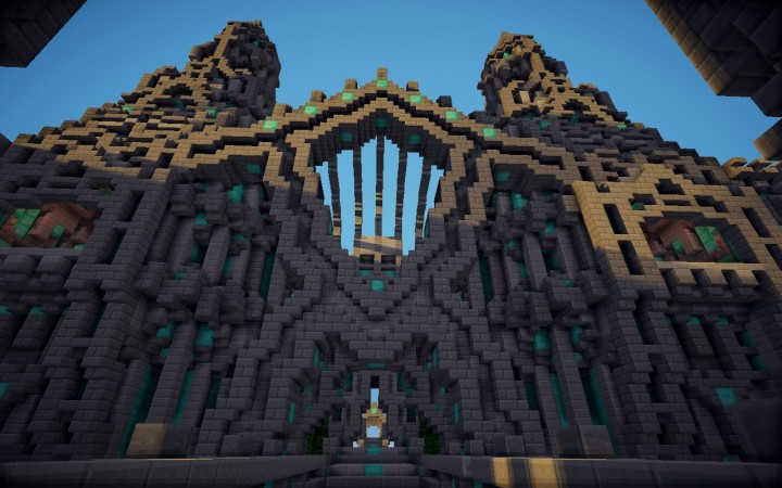 Mega Build: Castle Thenadrius [WIP] Minecraft Map