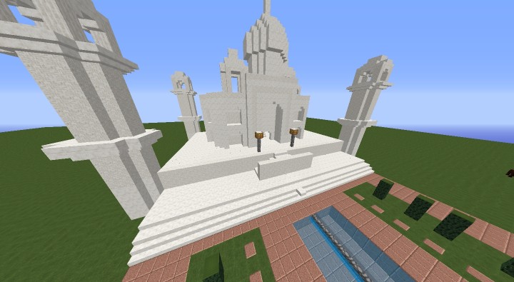 Taj Mahal Minecraft Map