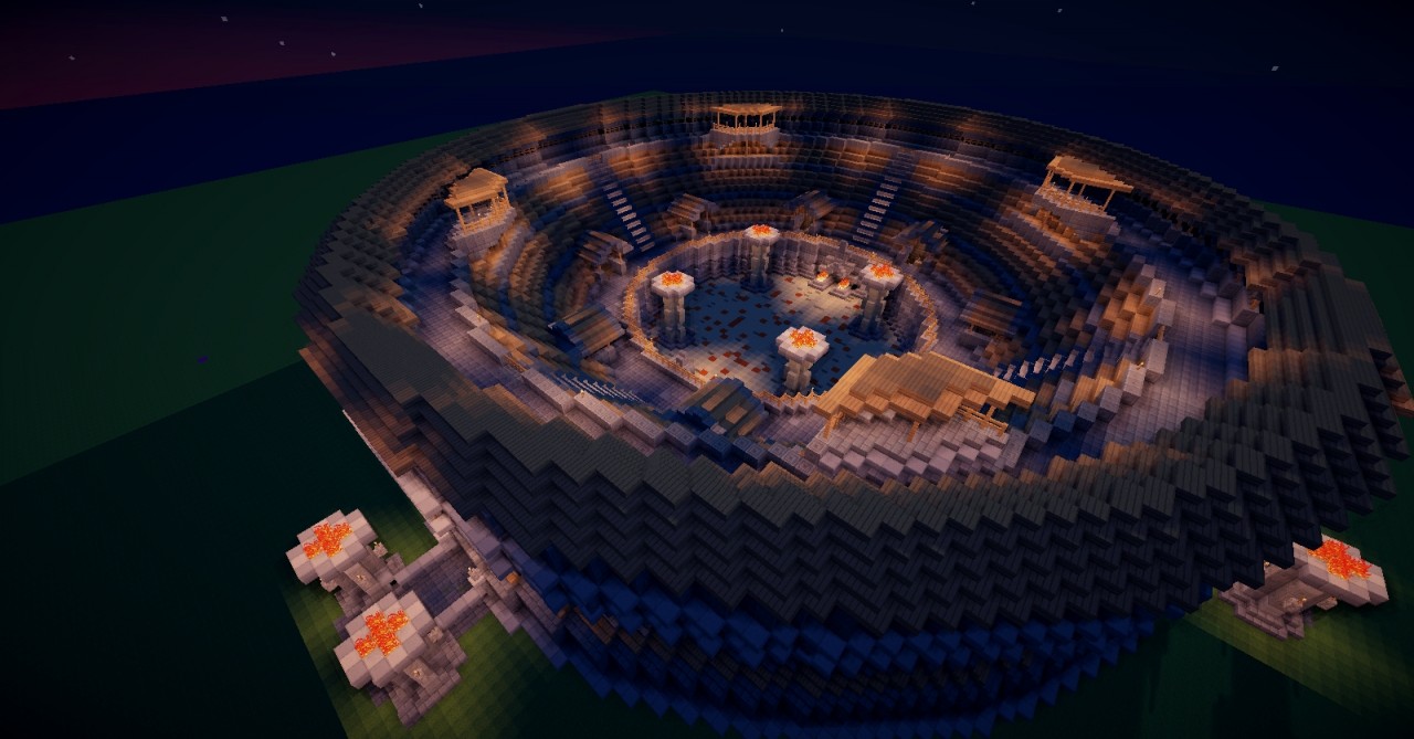 Gladiator Arena Minecraft Map