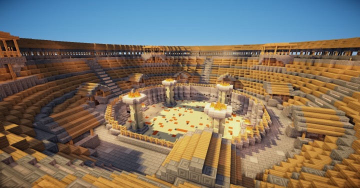 Gladiator Arena Minecraft Map