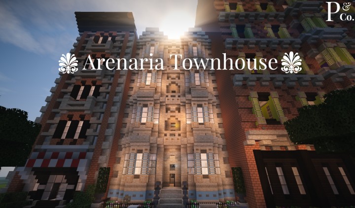 Arenaria Townhome, 4 Bed/4 Bath Minecraft Map