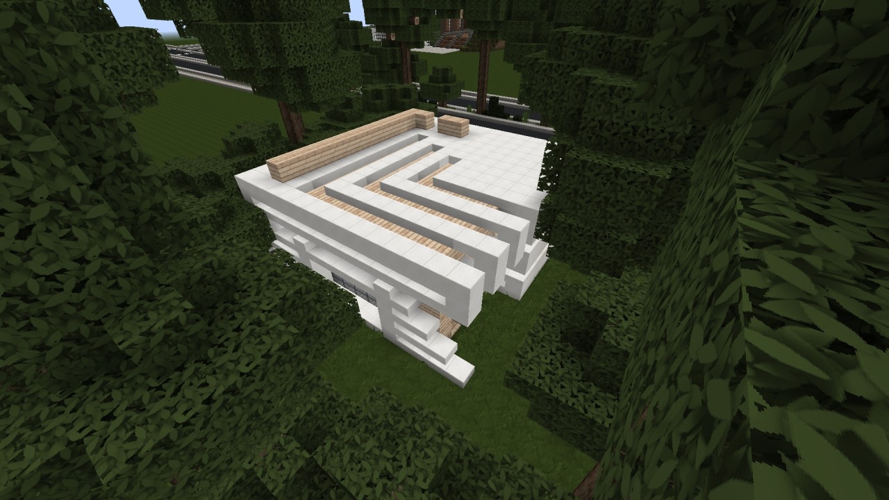 Small Modern House Minecraft Map