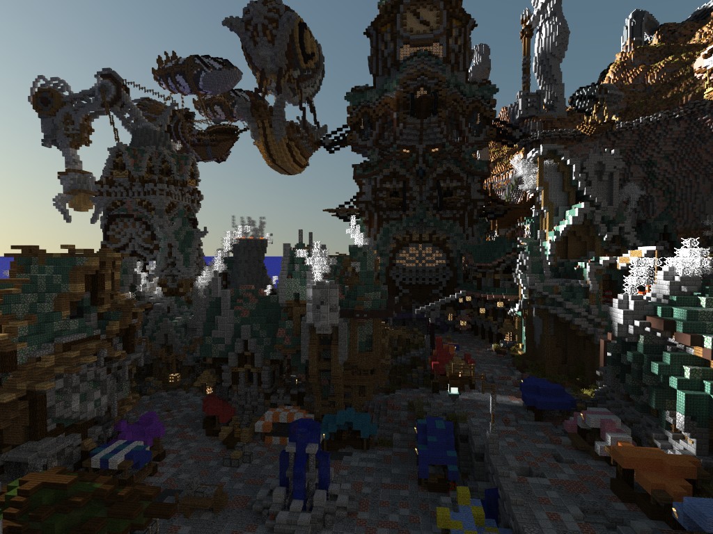 Ironhaven - Industrial Island Minecraft Map