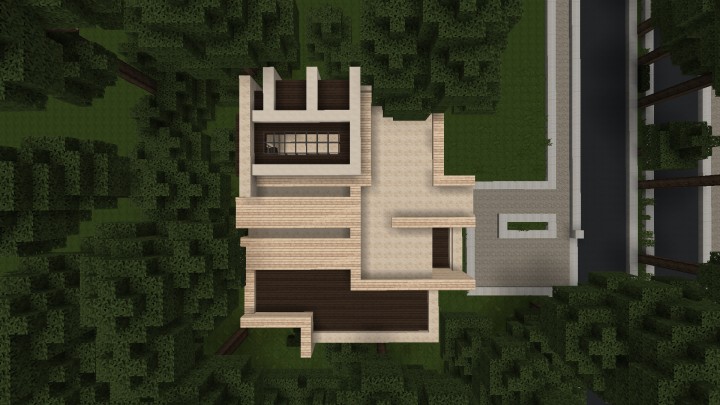 Modern House 2 Minecraft Map