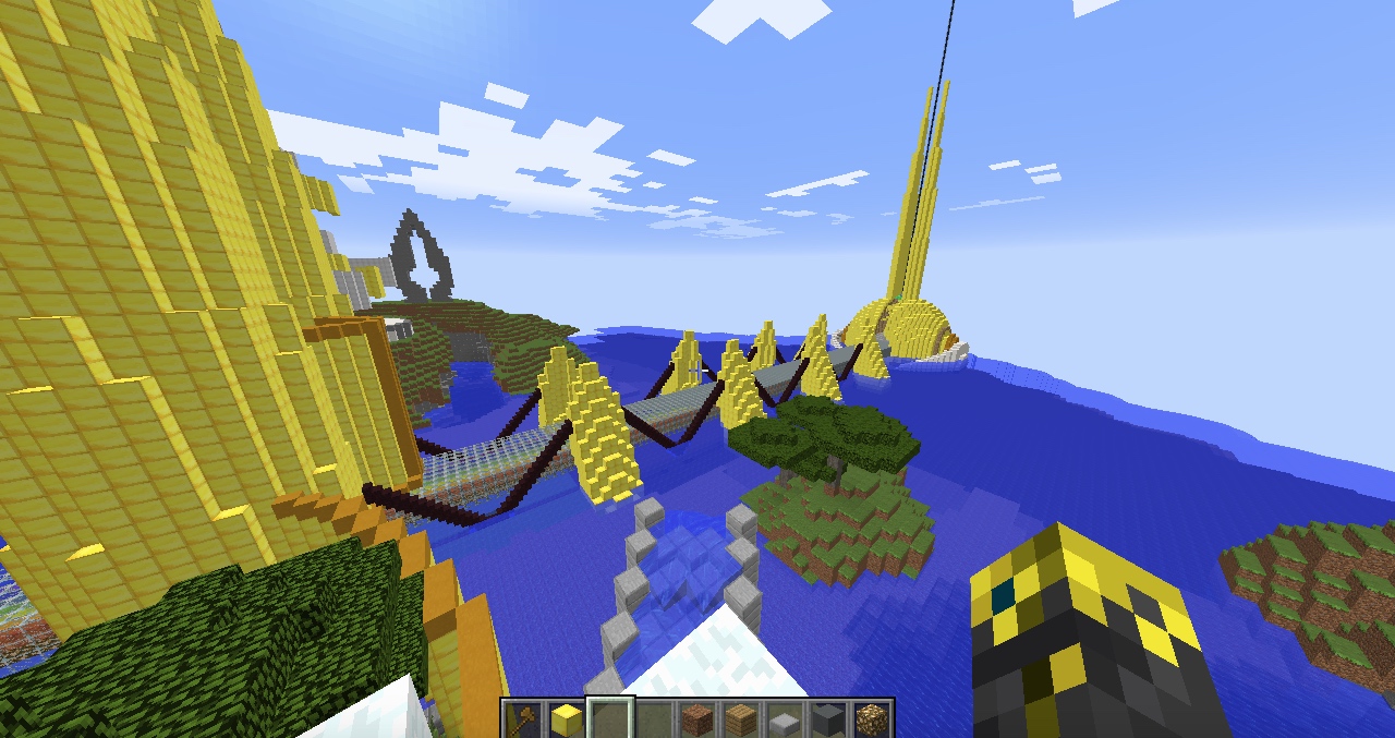 Marvel Asgard City from Thor Minecraft Map