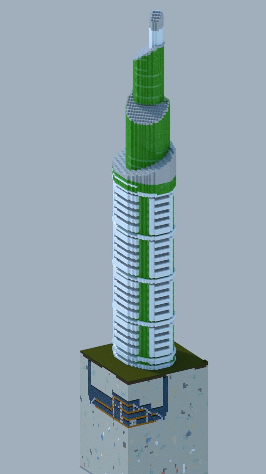 [West Tower] Central Park Complex Minecraft Map