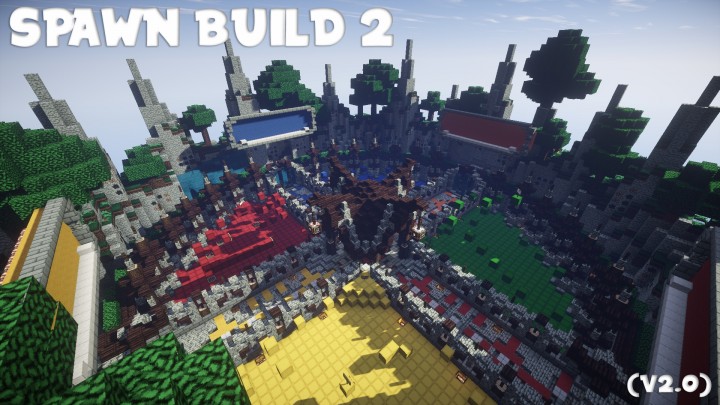 Spawn Build 2 (V2.0) Minecraft Map