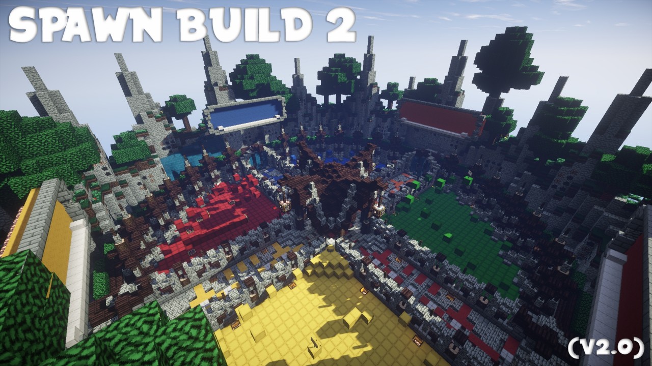 Spawn Build 2 (V2.0) Minecraft Map