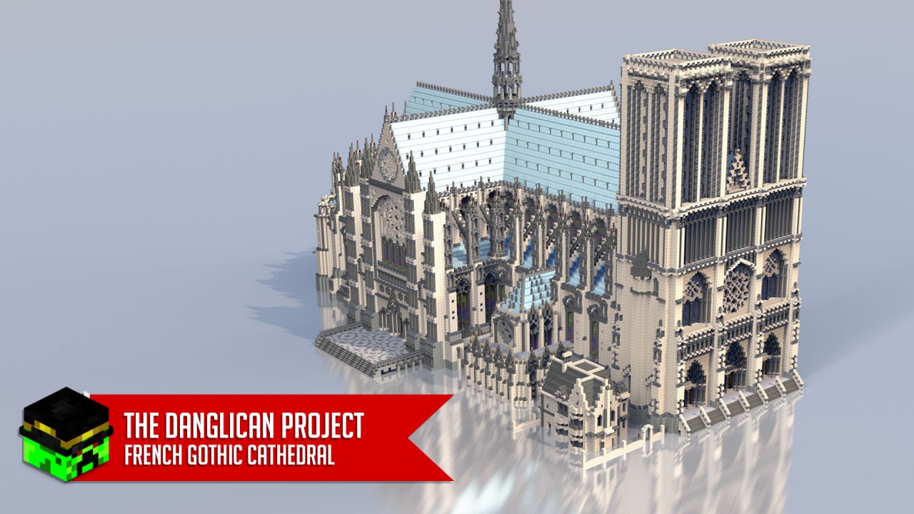 French Gothic Cathedral Minecraft Map