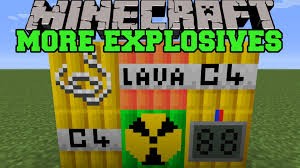 Explosives++ in Vanilla (Only one command block) Minecraft Map