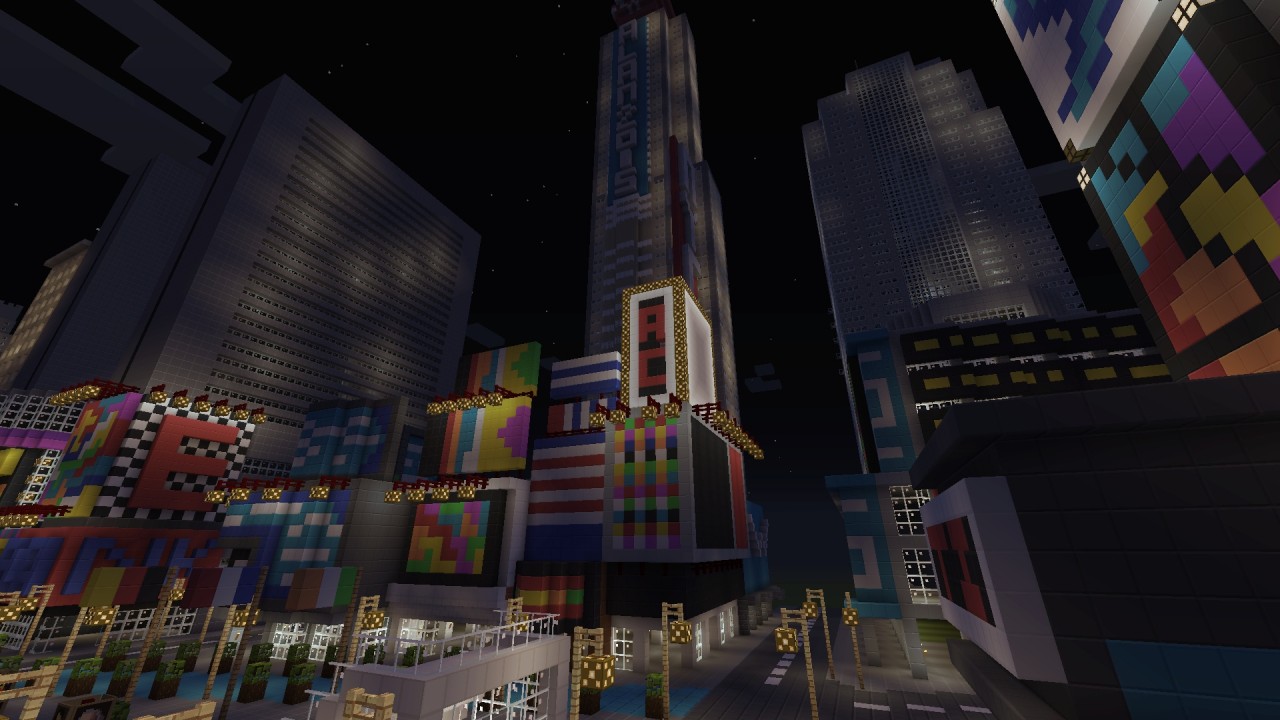 Times Square New york Minecraft Map