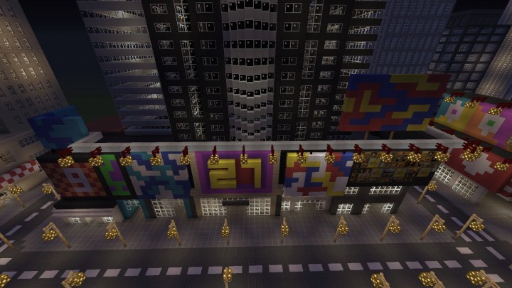 Times Square New york Minecraft Map