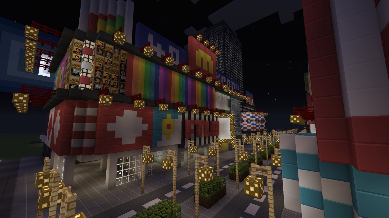 Times Square New york Minecraft Map