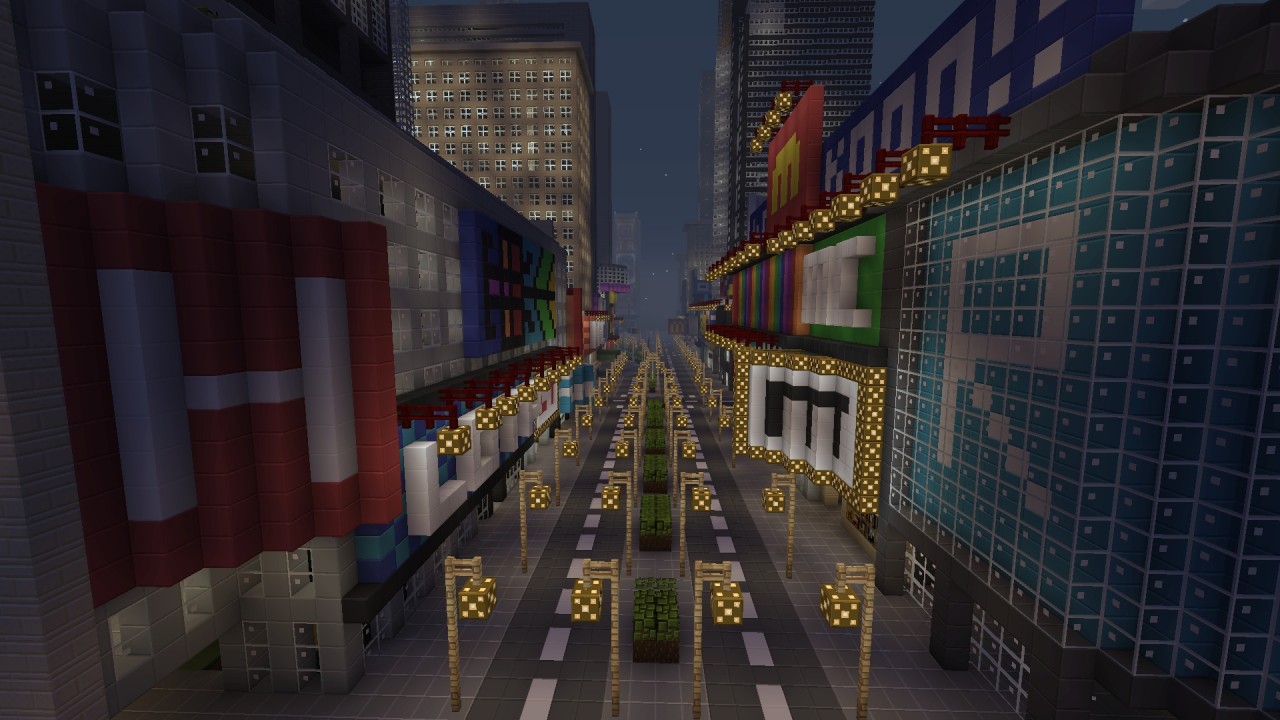 Times Square New york Minecraft Map