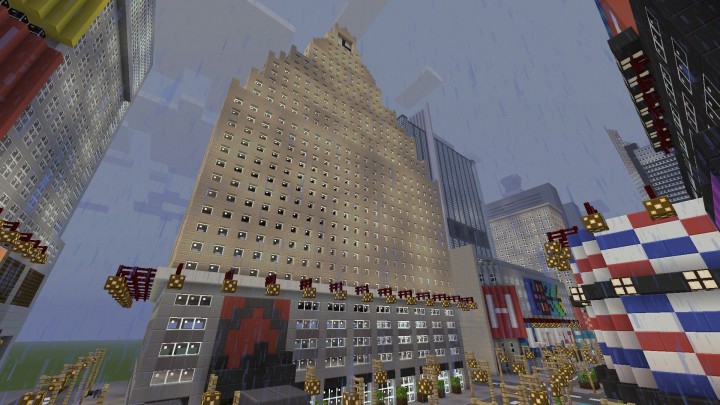 Times Square New york Minecraft Map