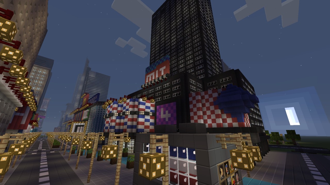 Times Square New york Minecraft Map