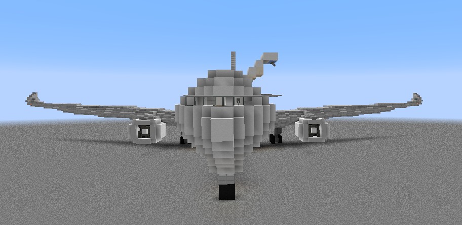 Airbus A330-200F Minecraft Map