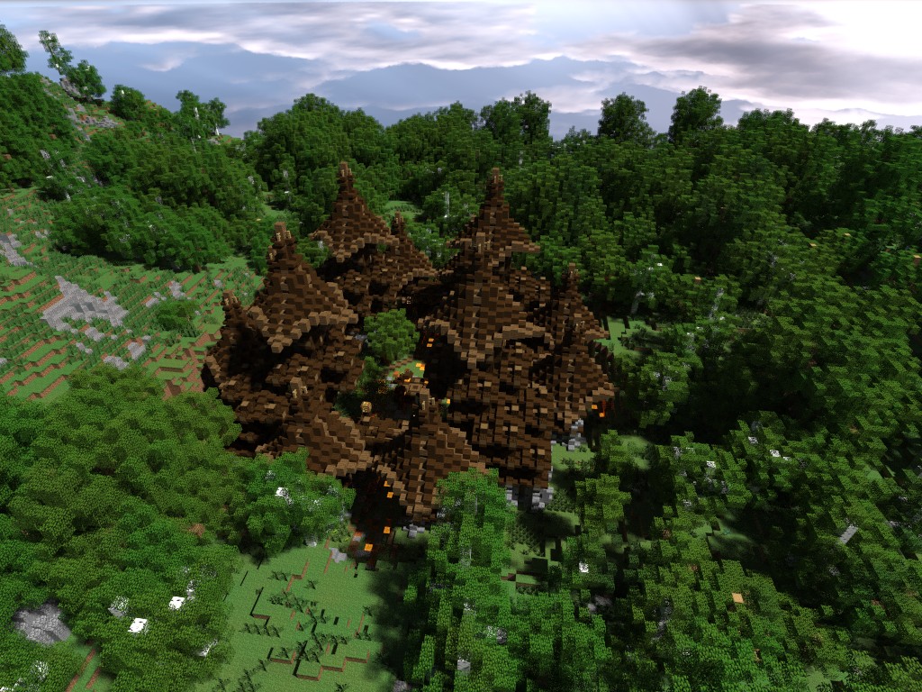 Small Cozy Spawning Area Minecraft Map