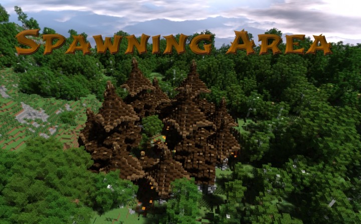 Small Cozy Spawning Area Minecraft Map