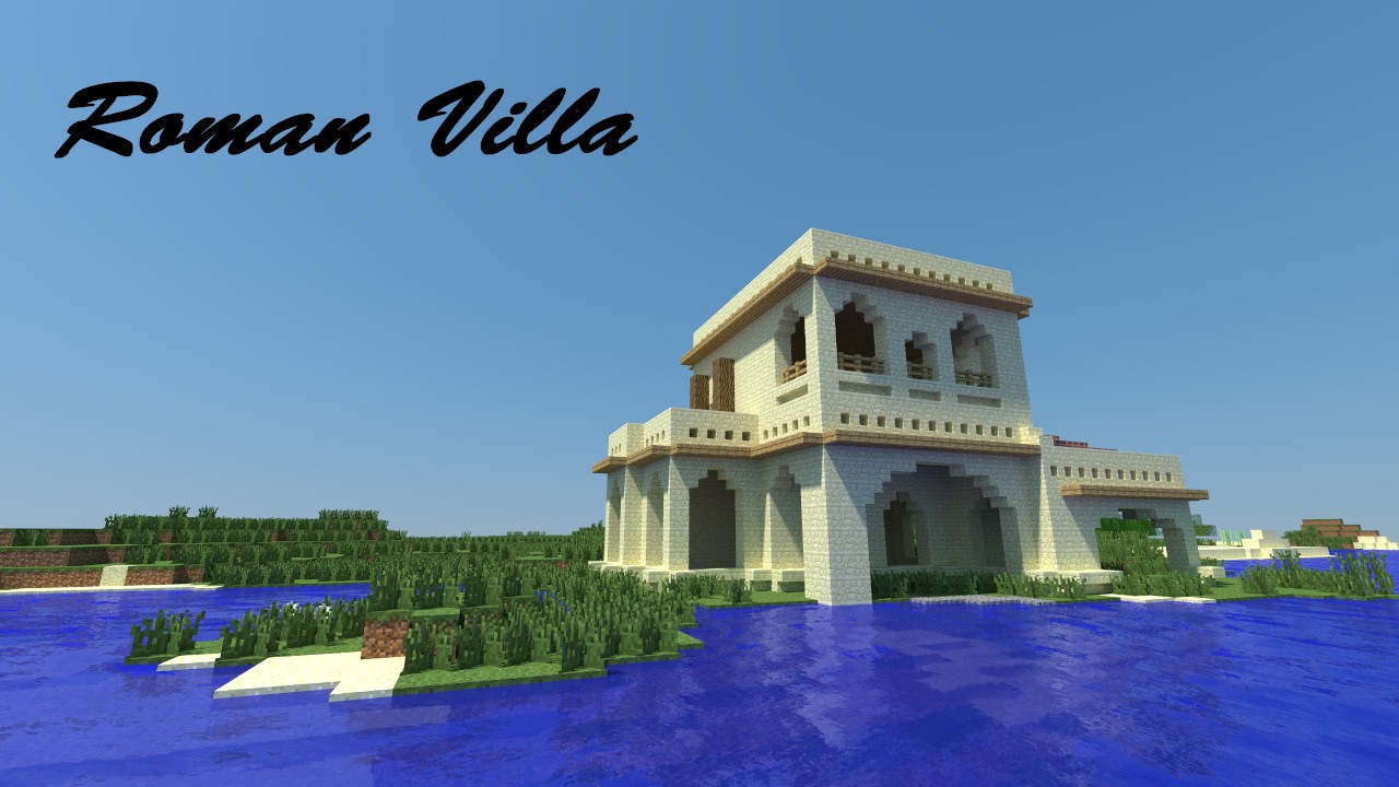Roman Villa Minecraft Map