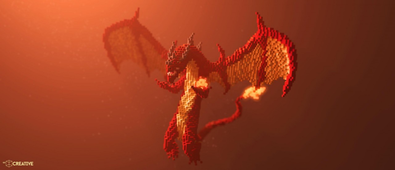 Lyth the fire Dragon Minecraft Map