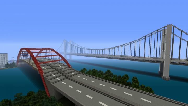 Capital City | Playstation/Bedrock [BUILT BLOCK BY BLOCK] Minecraft Map