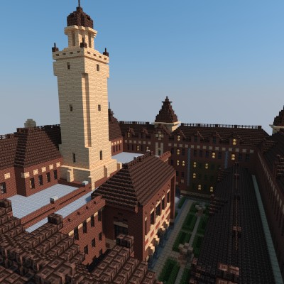 Stadhuis te Rotterdam Minecraft Map