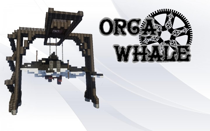 Orca Whale design Minecraft Map