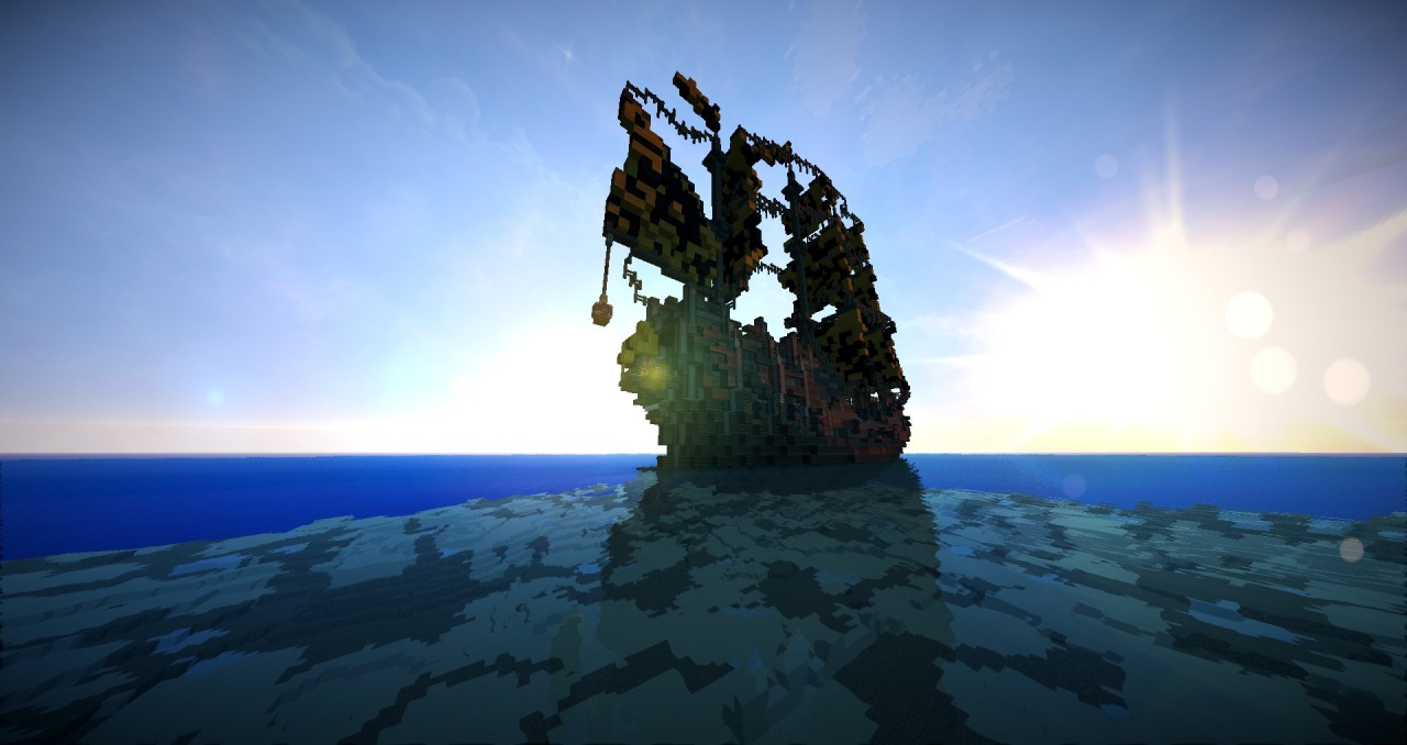 Medieval Ship - Rise Of The Tides Minecraft Map