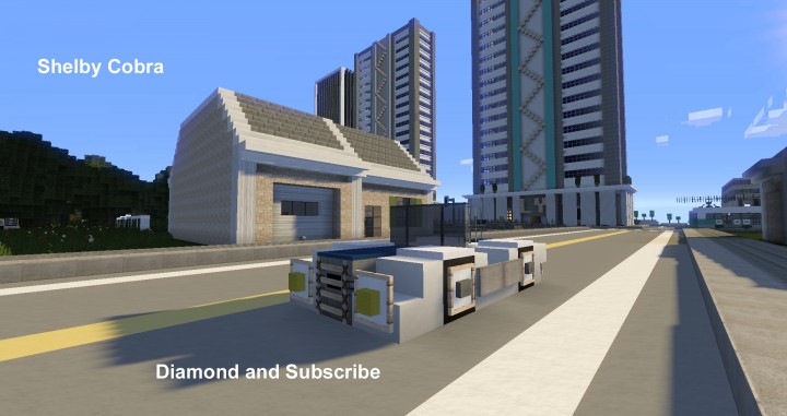 Vehicle - Shelby Cobra Minecraft Map